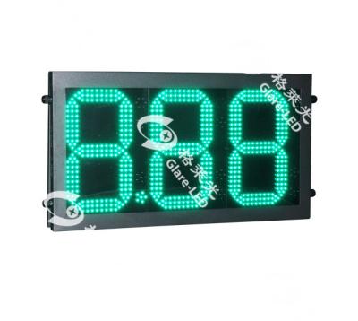 China 8inch LED Gas Price Sign with 120(H)/40(V) Viewing Angle and 2 Years Warranty for Outdoor Digital Fuel Price Display for sale