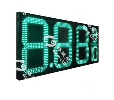 China 7 Segment LED Display Fuel Station Pylon Sign with 110/220VAC Power Input and 8.888/88.88 Number Format for sale