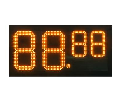 China 7 Segment LED Display Fuel Station Pylon Sign with 110/220VAC Power Input and 8.888/88.88 Number Format for sale