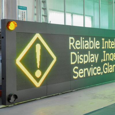 Κίνα Οθόνη LED VMS Υψηλής Φωτεινότητας με απόσταση pixel 16mm και πυκνότητα 3906 κουκκίδων/m2 για την Οδική Ασφάλεια προς πώληση