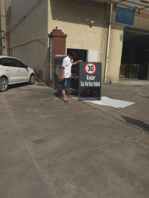 China Outdoor Variable Message Sign with 10mm Pitch 100000 Hrs Life Span and 2 Years Warranty VMS LED Display for sale
