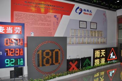 中国 グレアLED 8インチ ガソリンスタンド 油価格表示 7セグメント LED ガス価格サイン 販売のため