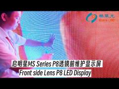 Lente de manutenção frontal tela de exibição LED Lente exterior Serviços frontais LED módulo SMD P10