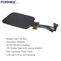 China MCU LCD Panel Display Module 240x280 TFT Touch Screen With OCA Bonding for sale