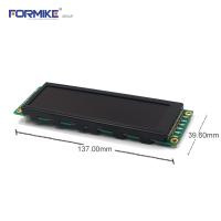 China Transmissive Negative 256x64 LCD Display FFSTN COB Graphic Module NT7108 & NT7107 Controller for sale