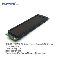 China Transmissive Negative 256x64 LCD Display FFSTN COB Graphic Module NT7108 & NT7107 Controller for sale