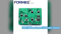 240x128 Monochrome LCD Module 8 Bit Parallel Display