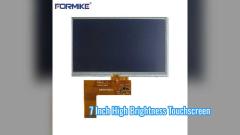 7 Inch LCD Touch Screen 800x480 High Brightness Display