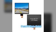 8 Inch 1024x768 IPS LCD Display Module LVDS Interface