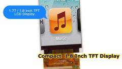 Compact  1.8 Inch TFT LCD Module ILI9163C Display Review