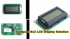 8x2 LCD Module Display Compact Solution for Electronics