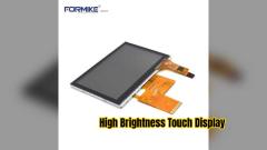 High Brightness 480x272 RGB TFT LCD with Touch Panel