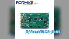 192x64 Graphic LCD Module High Contrast FSTN Display