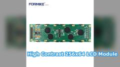 256x64 Graphic LCD Module High Contrast Display Solution