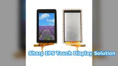 High Resolution IPS Touch Screen Module for Embedded Systems
