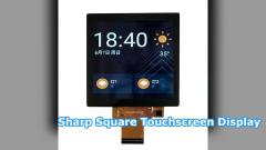 Compact 480x480 Square Touchscreen Module for Projects