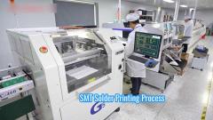 SMT Board Loading & Solder Paste Printing