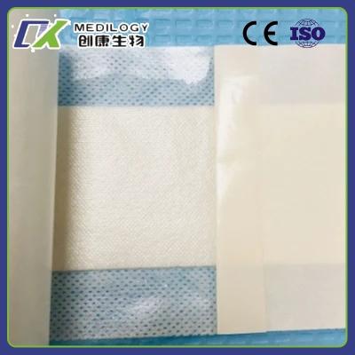中国 自己接着Superabsorbent水細胞のドレッシングを直す高度の柔らかい傷つけられた心配 販売のため
