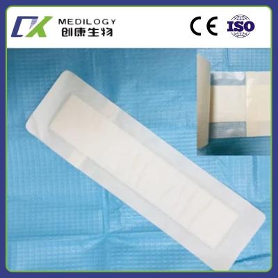 中国 ビスコースの救急処置のドレッシングは非Spunlaceと編まれる接着剤に包帯をし、 販売のため