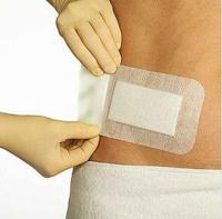 China Waterproof Extra Thin Hydrocolloid Dressing 10x10cm Disposable Exuding Wound Care for sale