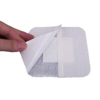 China Waterproof Extra Thin Hydrocolloid Dressing 10x10cm Disposable Exuding Wound Care for sale
