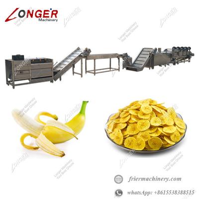 China Banana chips production process technology for sale