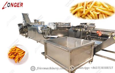 China 1000KG/H Fully Automatic Potato Chips Making Machine Projects for sale