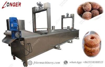 China Automatic Conveyor Belt Donuts Deep Fryer Commercial Costs for sale