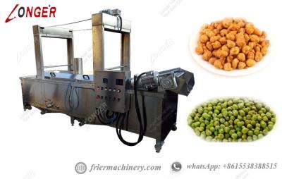 China 500kg/h Fully Automatic Continuous Groundnut Frying Machine In Nigeria for sale