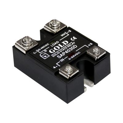 China LED Indicator 40-530VAC 40A 3-32VDC Input AC SSR Relay Te koop