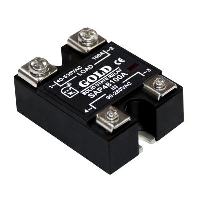 Cina Panel Mount 5A-100A 2500VAC 1 Phase AC SSR Relay in vendita