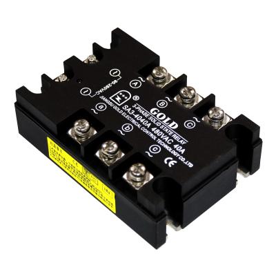 中国 Zero Crossing Zvs 3 Phase SSR Relay 20a 販売のため