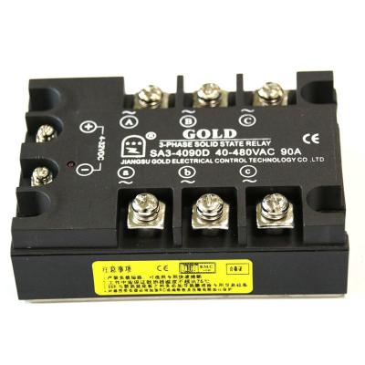 Китай 3mA с утечки государства 3 реле 75a 240v участка SSR продается