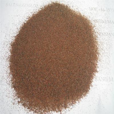 China Rock red garnet 80mesh for sale