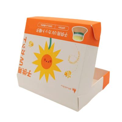 中国 ロゴによって印刷される300g C1S材料が付いている折る飛行機の注文の荷箱、ペーパーおよび塗被紙箱を波形を付けるため 販売のため