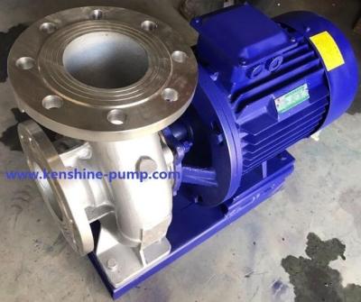 China ISWH, ISGH horizontal or verical Stainless steel chemical centrifugal pump for sale