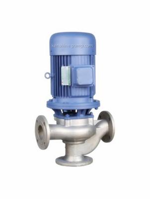 China GWP Stainless steel vertical pipeline sewage pump not clogging wastewater pump for sale