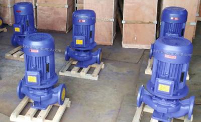 China IRG Vertical centrifugal hot water circulation pump transfer pump booster pump for sale