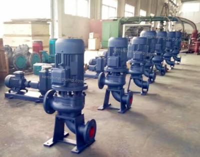 China LW.WL Vertical effluent pump wastewater pump not clogging inline pipeline pump for sale