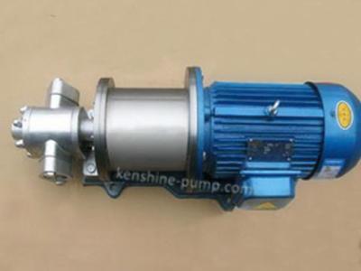 China KCBC Magnetic coupling gear oil pump explosion proof pump no leakage pump for sale