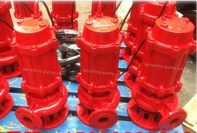 China WQR high temperature submersible sewage pump not clogging pump anti high temperature for sale
