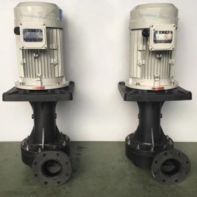 China Vertical FRPP, PVDF plastic centrifugal pump chemical corrosion resistant pump for sale