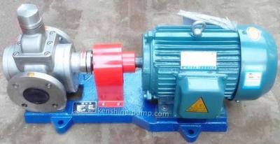 China YCB Stainless steel circle arc gear oil transfer pump high viscosity liquids pump for sale