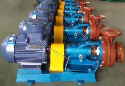 China FS Fiberglass reinforced plastic chemical resistant centrifugal transfer pump for sale