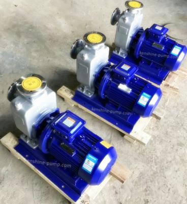 China ZXLP Stainless steel self priming centrifugal pump chemical pump for sale