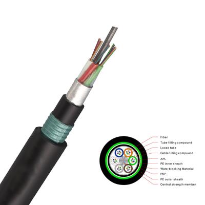 Cina Anti cavo a fibre ottiche sepolto diretto GYTA53 del roditore 48core G.652D in vendita