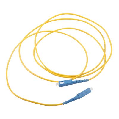 Cina Sc UPC al cavo di toppa a fibra ottica dello Sc UPC 9/125um in vendita
