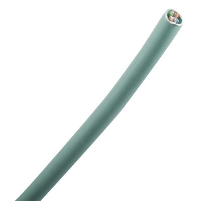 China 10G Cat6a Ethernet Cable 1000 Ft CU Conductor Bulk Network Cable for sale