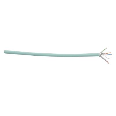 China 10G Cat6a Ethernet Cable 1000 Ft CU Conductor Bulk Network Cable for sale