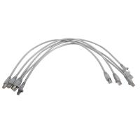 China 28awg Copper Patch Leads 4Pair Shielded FTP Cat5e Patch Cable for sale